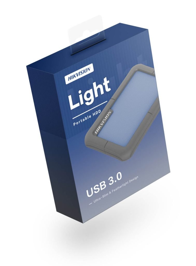 Hikvision 2TB EXTERNAL PORTABLE HARD DRIVE T30 BLUE ULTRA SLIM ...