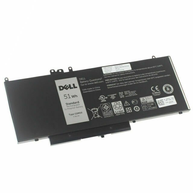 original G5M10 Dell Latitude E5250 E5425 E5450 E5470 E5525 E5550 8V5GX ...