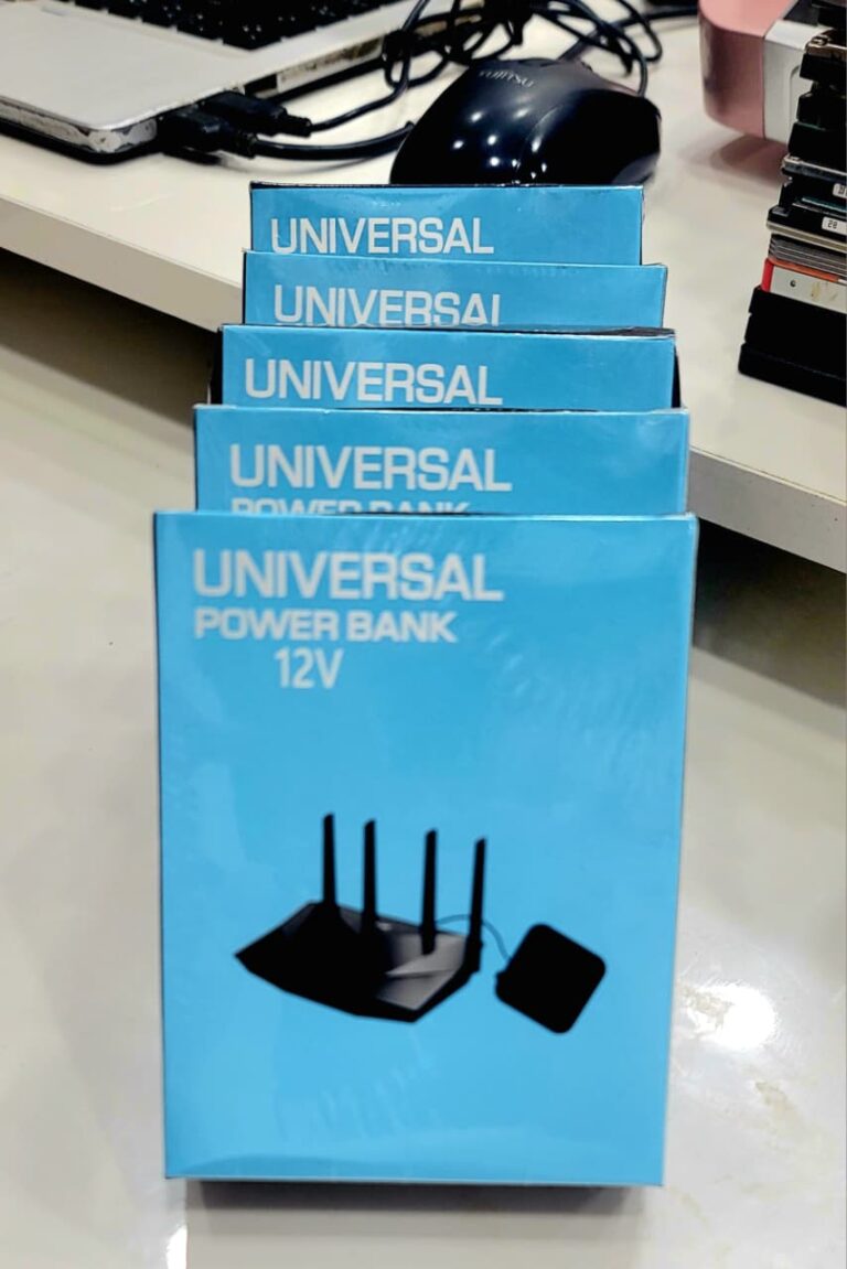 12V Power Bank for WiFi Routers WITH CHARGER – IT Online